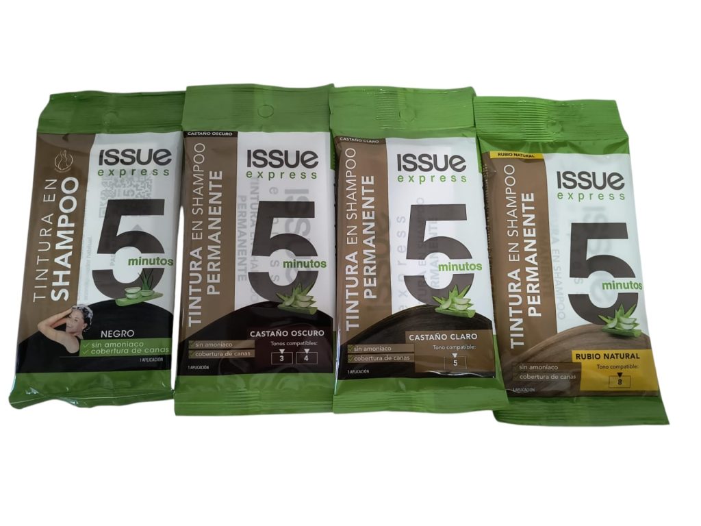 Tintura en shampo Issue Express 5 Minutos negro | Athenea